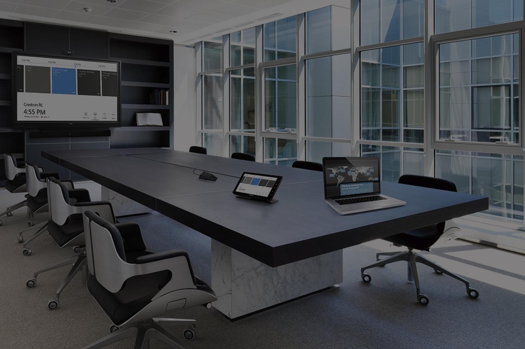 Crestron Boardroom Solution | Portfolio | AVAST Solutions
